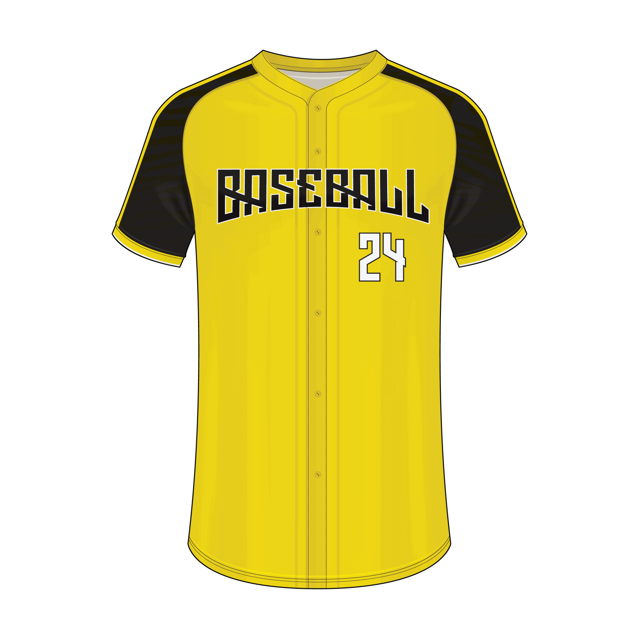 Short Sleeve Men Custom Baseball Button-Down jerseys BSBBJ1014 | Total ...